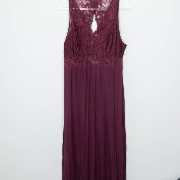 Soma | Intimates & Sleepwear | Soma Womens Cool Nights Lace Trim Jersey ...